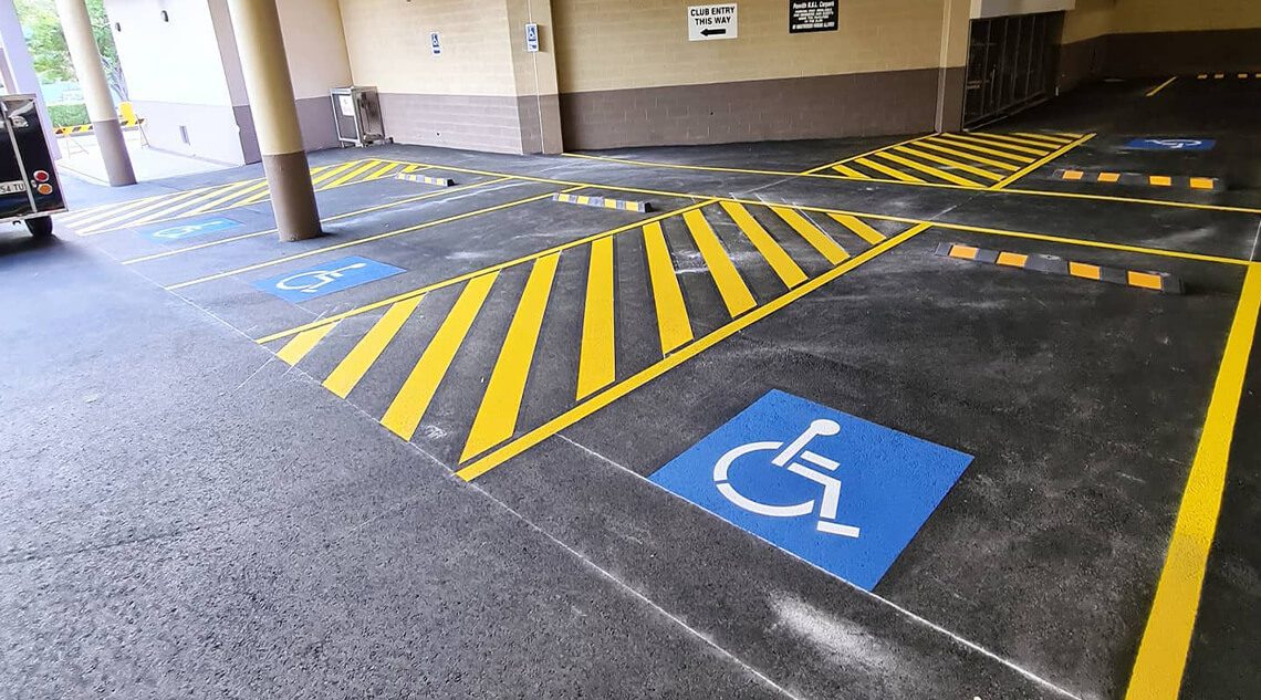 Parking Line Striping Service - Pro Care